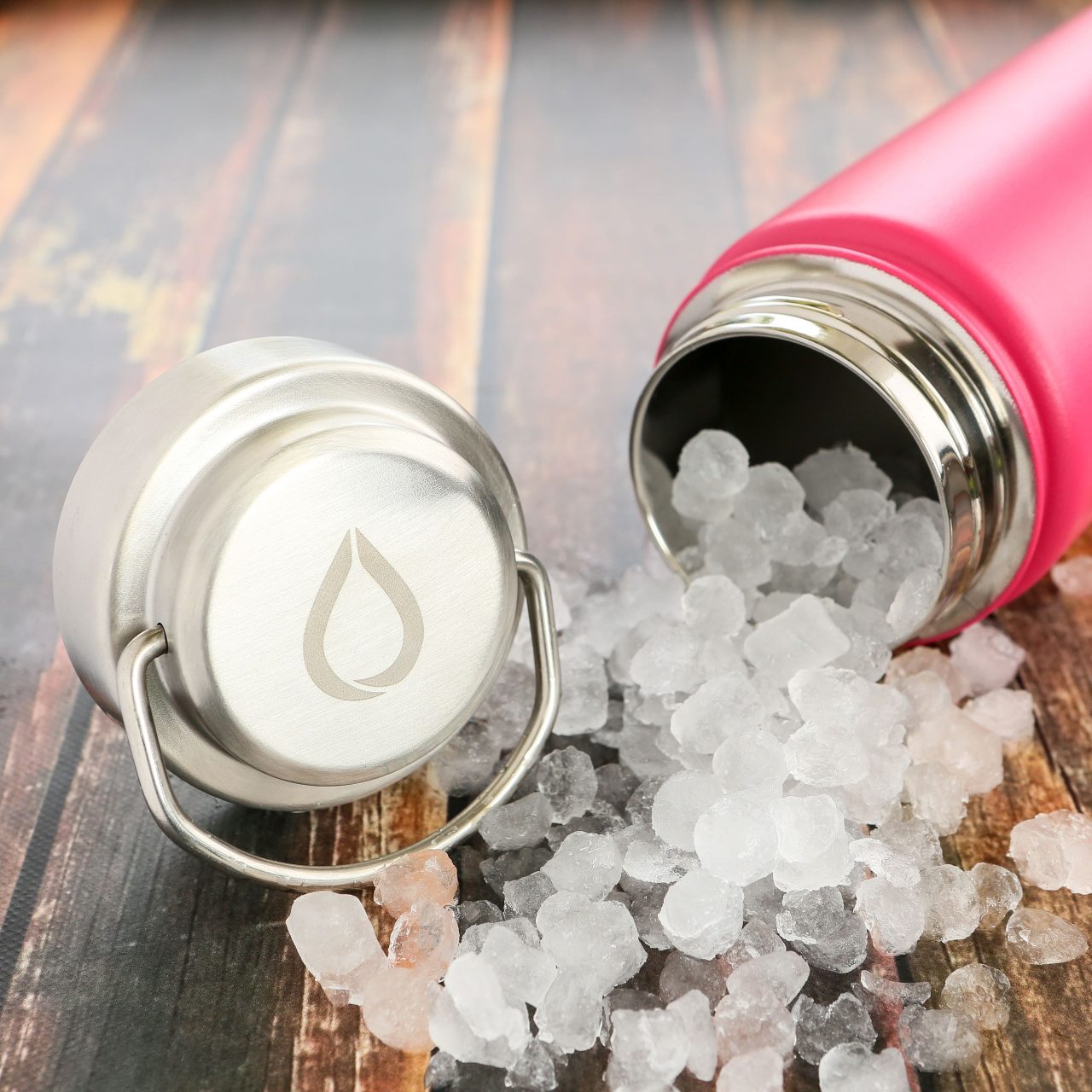 Insulated inox bottle KOR Rok 940 ml