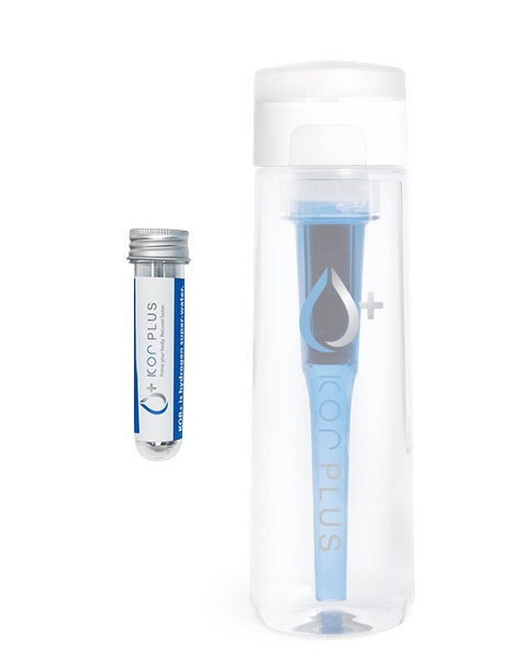 Filtre KOR+ - une eau enrichie en hydrogène, antioxydants et electrolytes
